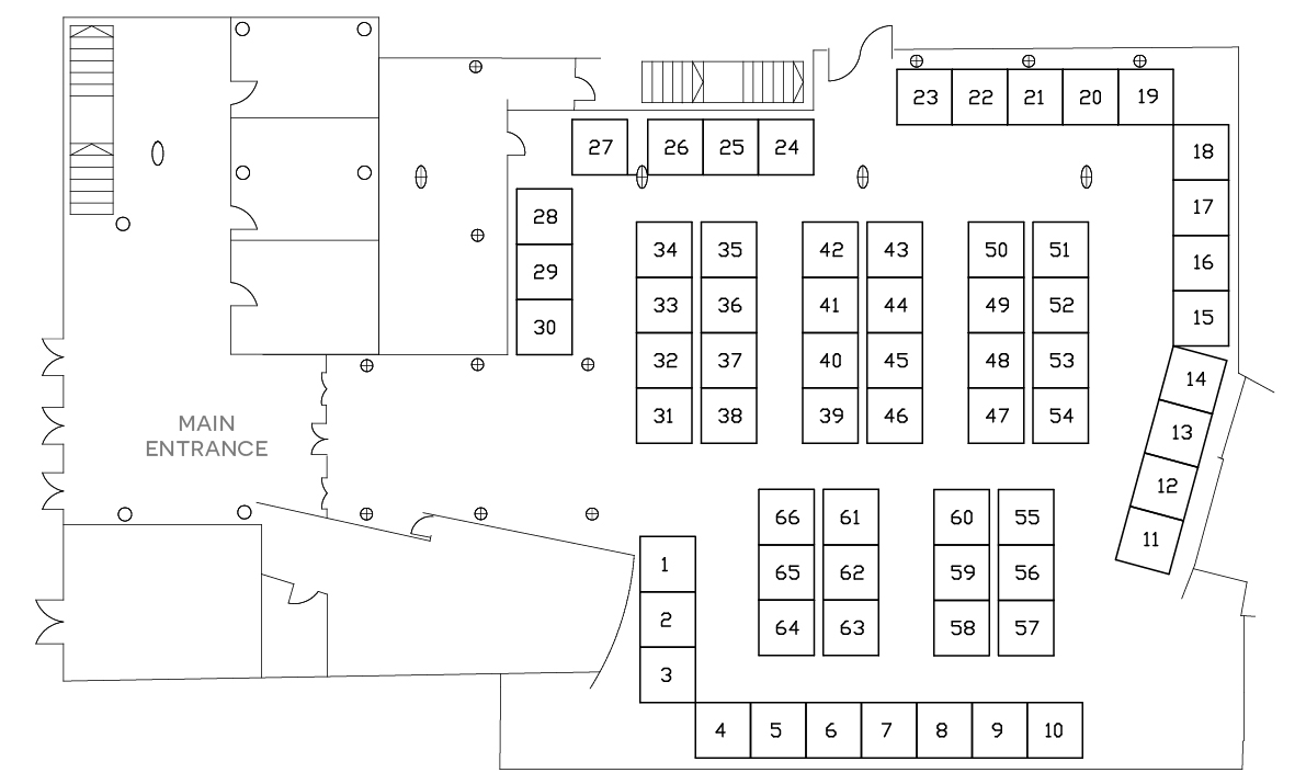 Fairground map | Technology Expo & B2B Meetings